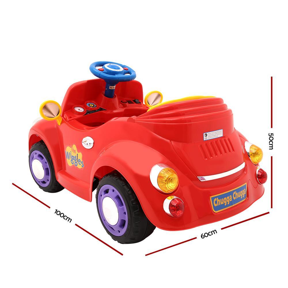 RETURNs The Wiggles Kids Ride On Cars Electric Licensed Big Red Car ...