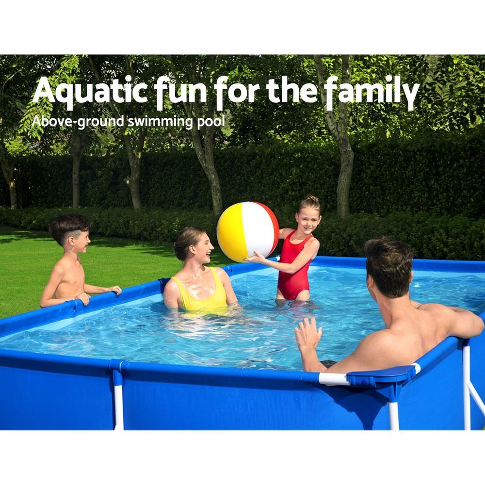 RETURNs Bestway Above Ground Frame Swimming Pool Heavy Duty Steel Pro ...