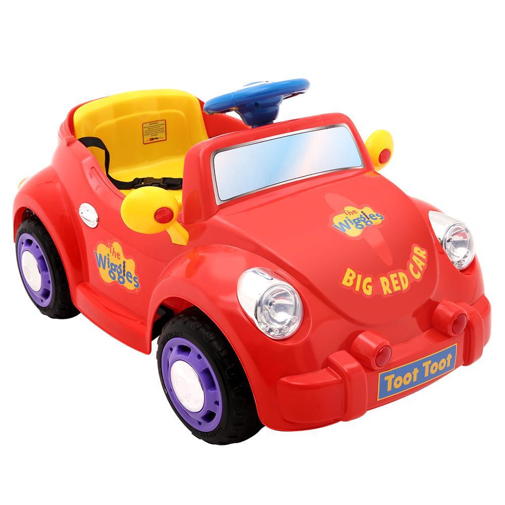 The Wiggles Kids Ride On Cars Electric Licensed Big Red Car Children Toy