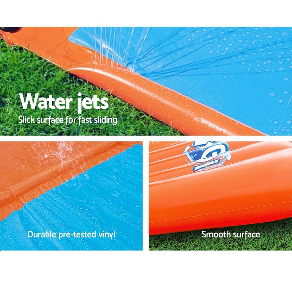 Bestway Inflatable Water Slip And Slide Single Kids Splash Toy Outdoor ...