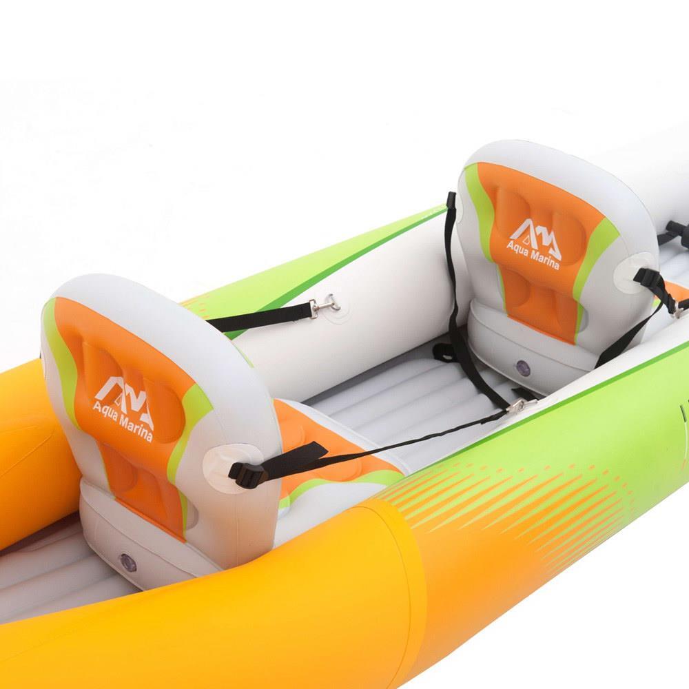 Aqua Marina Inflatable Kayak Kayaks Canoe Raft Fishing Boat Paddle Seat ...