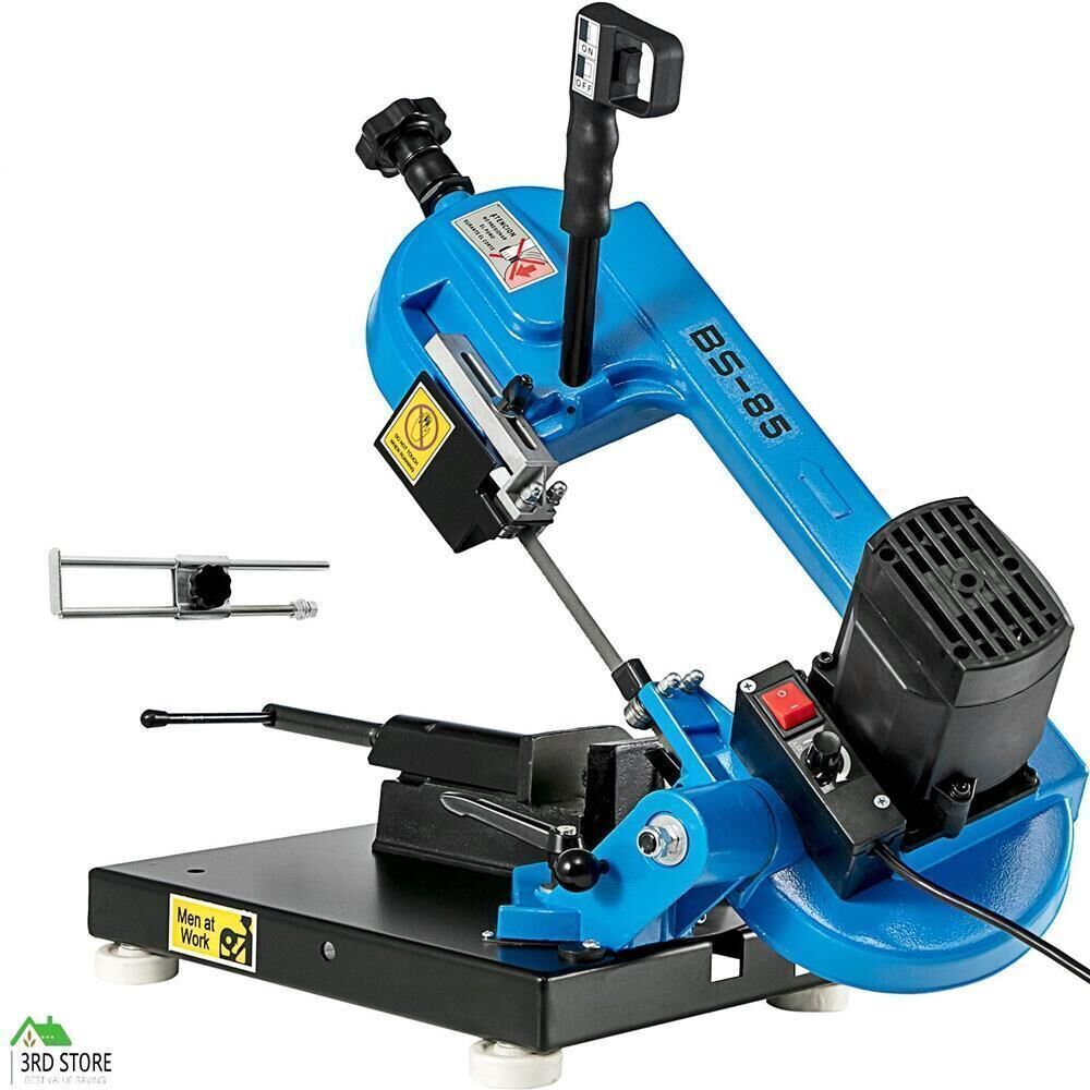 VEVOR BS-85 Electric Metal Bandsaw 1000W 85mm Variable Speed Cutting ...