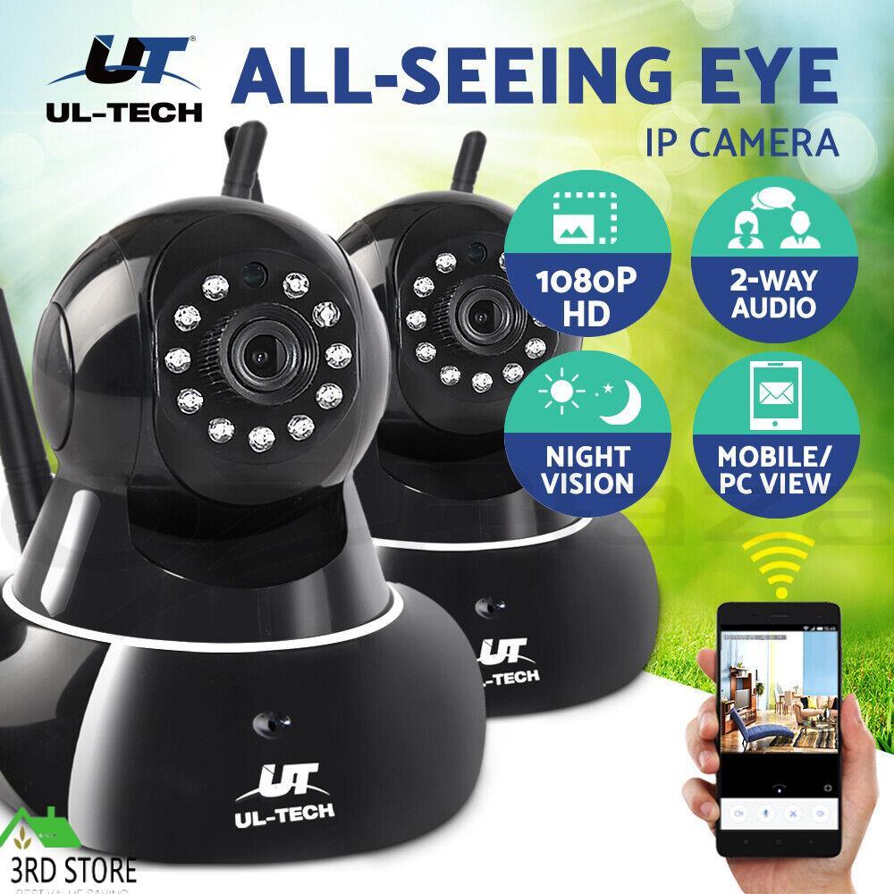 UL-tech Wireless IP Camera Home CCTV Security HD 1080P WIFI Cameras ...