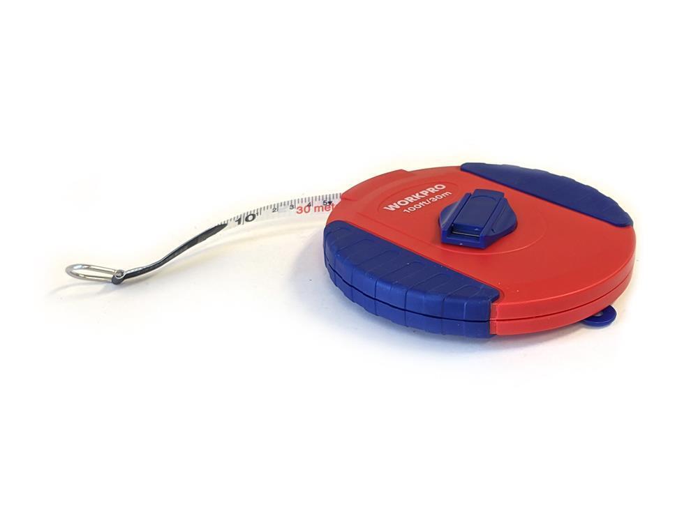 WORKPRO FIBERGLASS MEASURING TAPE 30M
