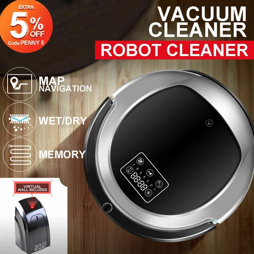 RETURNs Robotic Vacuum Cleaner With Map Navigation Function