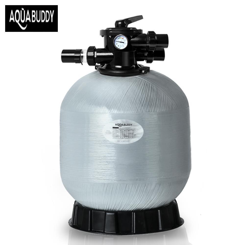 Aquabuddy 21" Pool Filter Swimming Pool Sand Filter Fiberglass ...