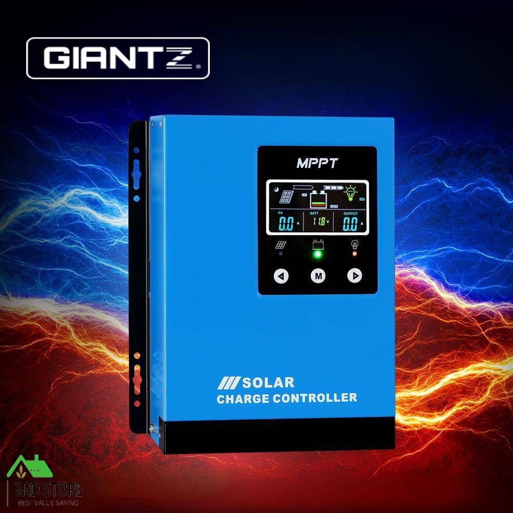 Giantz 60A MPPT Solar Charge Controller Auto 12V/24V/36V/48V Battery ...