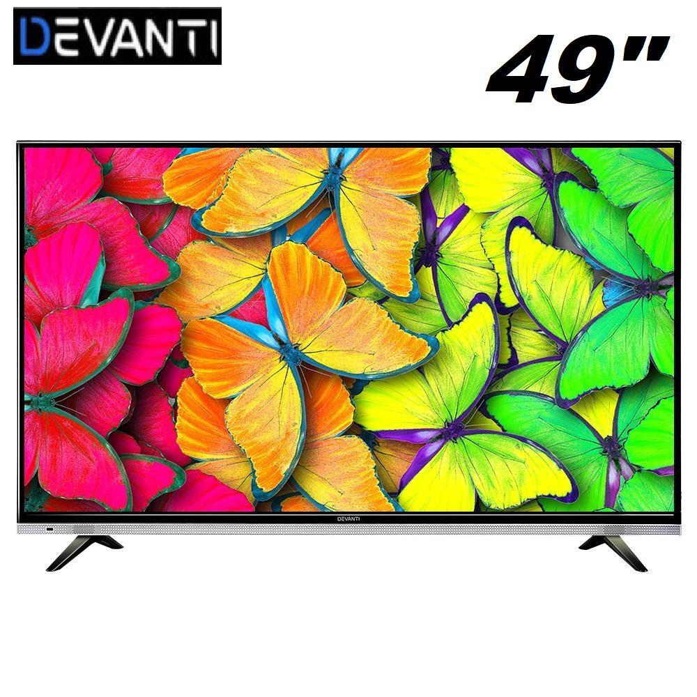 RETURNs Devanti Smart LED TV 49" Inch 4K LCD UHD HDR Slim Thin LG ...