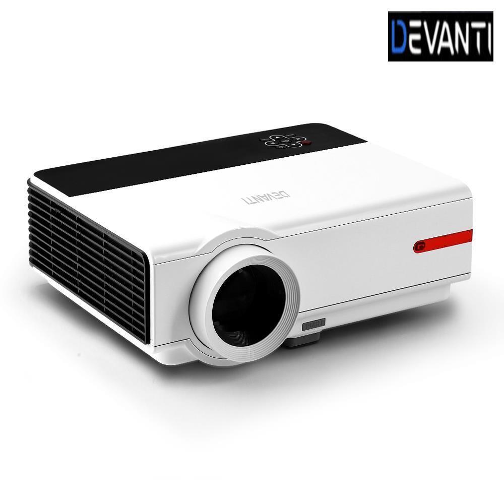 RETURNs Devanti Mini Video Projector Portable WiFi Bluetooth HD 1080P ...